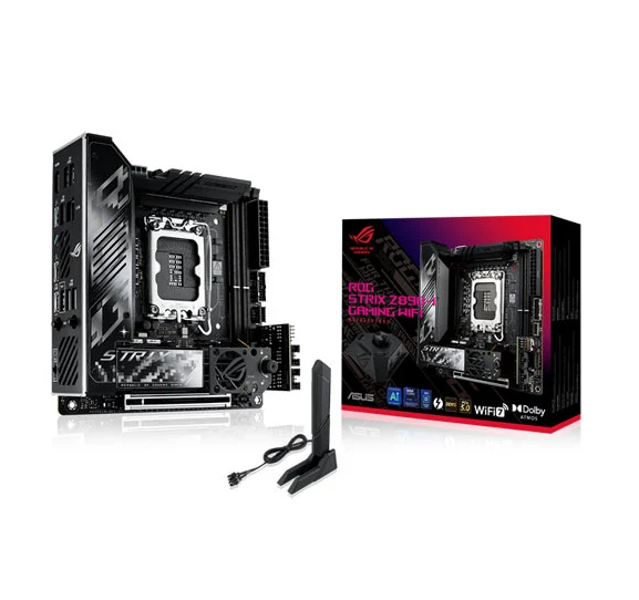 ASUS ROG STRIX Z890-I GAMING WIFI, mini ITX, LGA1851 Socket, Mainboard ...